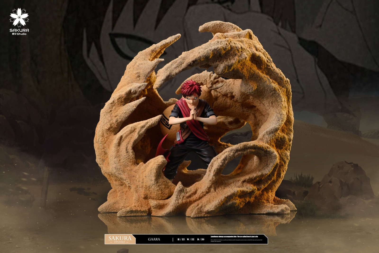 SAKURA Studio – Naruto Statue Series #7 Gaara – anihako.com