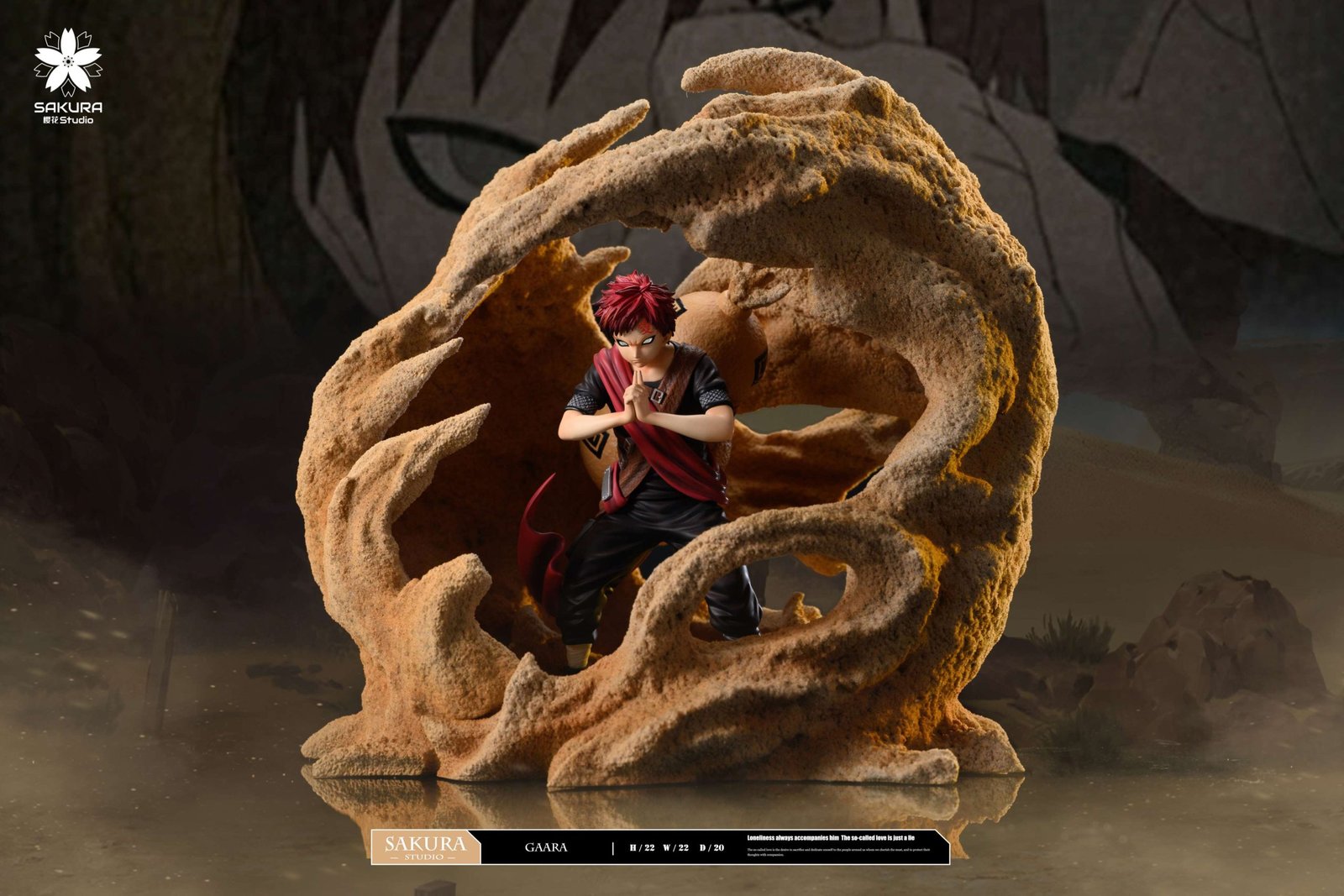 SAKURA Studio – Naruto Statue Series #7 Gaara – anihako.com