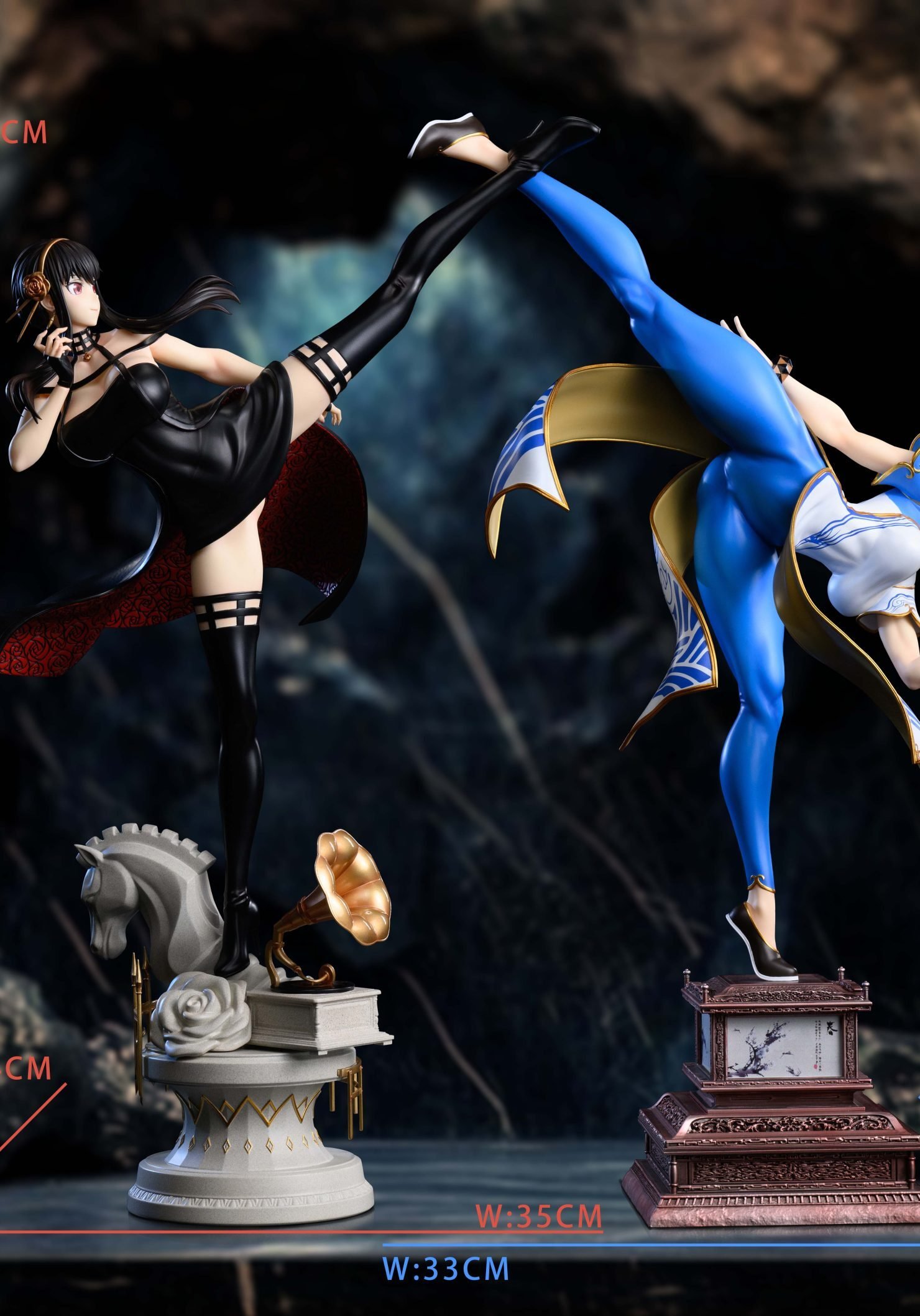 Xpic Studio – Spy x Family Chun-Li vs Yor Forger – anihako.com